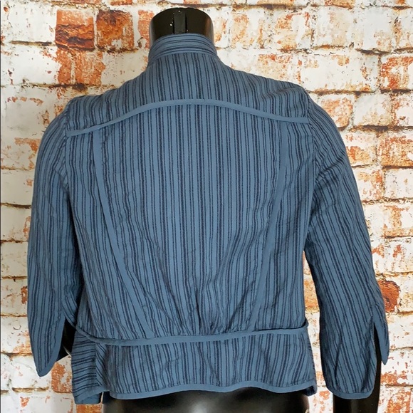 CAbi | Jackets & Coats | Cabi Blue Open Jacket | Poshmark